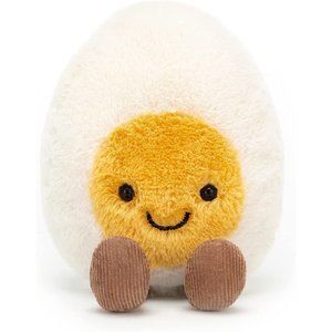 Toys | Small Amuseable Boiled Egg Happy Food Plush | Poshmark